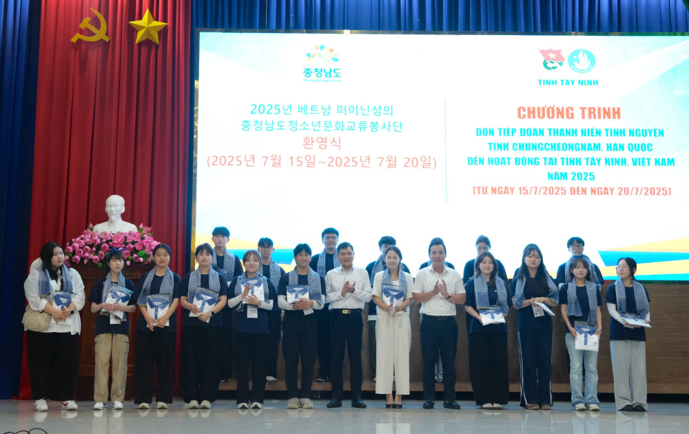 Thanh niên Tây Ninh - Chungcheong Nam: Vun đắp tình hữu nghị từ những điều giản dị - Báo Long An ...